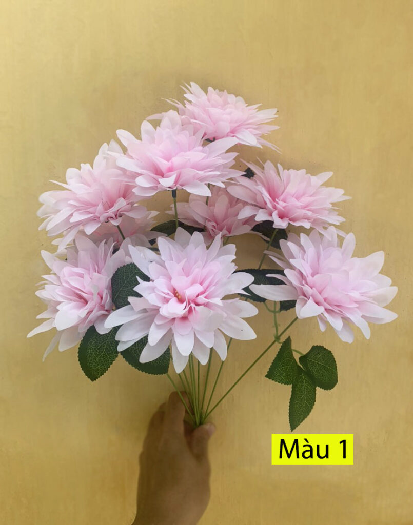 Cụm hoa cúc pha lê 11 cm – Sản xuất và phân phối hoa giả,cây giả,hoa lụa